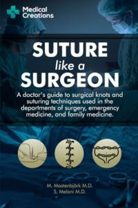 suture like a surgeon: a doctor’s guide to surgical knots and suturing techniques used in the departments of surgery, emergency medicine, and family medicine