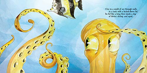 Inky the Octopus: The Official Story of One Brave Octopus' Daring Escape (Includes Marine Biology Facts for Fun Early Learning!)