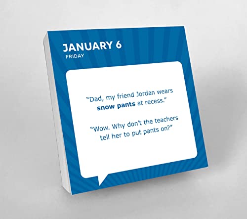 2023 Dad Jokes Boxed Calendar: 365 Days of Punbelievable Jokes (Daily Joke Calendar for Him, Desk Gift for Her)