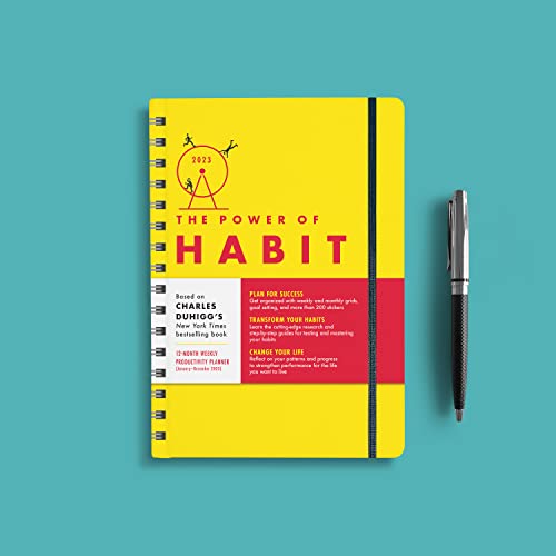 2023 Power of Habit Planner: A 12-Month Productivity Organizer to Master Your Habits and Change Your Life