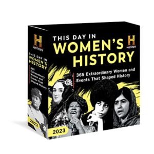 2023 History Channel This Day in Women's History Boxed Calendar: 365 Extraordinary Women and Events that Shaped History (Daily Calendar, Inspirational Desk Gift)