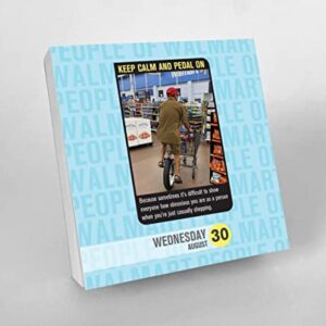 2023 People of Walmart Boxed Calendar: 365 Days of Shop and Awe (Funny Daily Desk Calendar, White Elephant Gag Gift for Adults)