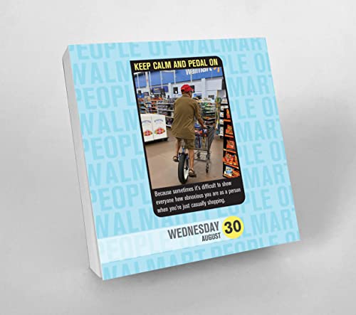 2023 People of Walmart Boxed Calendar: 365 Days of Shop and Awe (Funny Daily Desk Calendar, White Elephant Gag Gift for Adults)