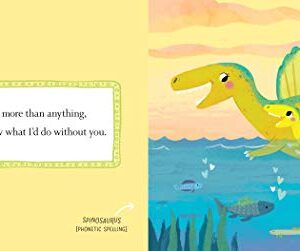 I Love You More, Babysaur: A Sweet and Punny Dinosaur Board Book for Babies and Toddlers (Punderland)