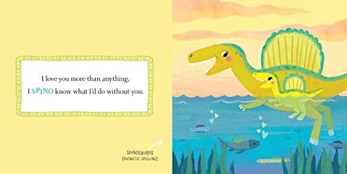 I Love You More, Babysaur: A Sweet and Punny Dinosaur Board Book for Babies and Toddlers (Punderland)