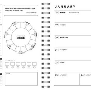 2021 Mood Tracker Planner: Understand Your Emotional Patterns; Create Healthier Mindsets; Unlock a Happier You! (Habit Tracker and Weekly Calendar)