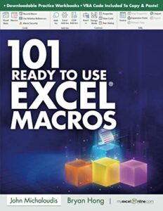 101 ready to use microsoft excel macros (101 excel series)