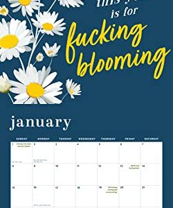 2023 She Believed She Could So She F*cking Did Wall Calendar: Get Sh*t Done & Keep Persisting (Inspiring Monthly Calendar, White Elephant Gag Gift)