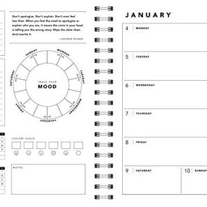 2021 Mood Tracker Planner: Understand Your Emotional Patterns; Create Healthier Mindsets; Unlock a Happier You! (Habit Tracker and Weekly Calendar)