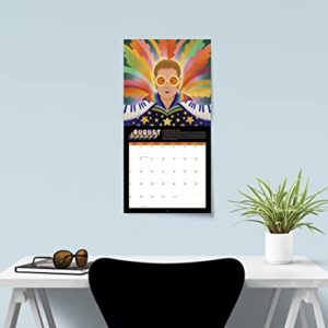 2023 Queer All Year Wall Calendar: Inspiring LGBTQ+ Icons to Celebrate Pride Every Day (17-Month Art Gift)