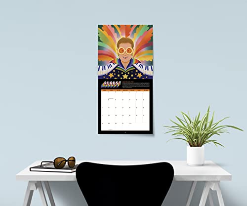 2023 Queer All Year Wall Calendar: Inspiring LGBTQ+ Icons to Celebrate Pride Every Day (17-Month Art Gift)