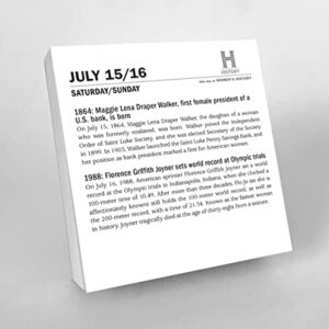 2023 History Channel This Day in Women's History Boxed Calendar: 365 Extraordinary Women and Events that Shaped History (Daily Calendar, Inspirational Desk Gift)