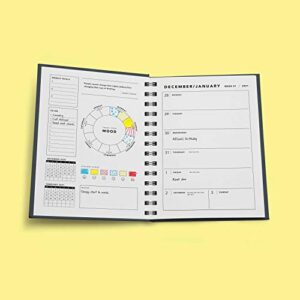 2021 Mood Tracker Planner: Understand Your Emotional Patterns; Create Healthier Mindsets; Unlock a Happier You! (Habit Tracker and Weekly Calendar)