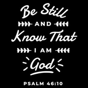 Be Still and Know: Christian Religious Discreet Password Logbook, Alphabetical Password Manager with Tabs A-z, Password Keeper