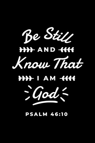 Be Still and Know: Christian Religious Discreet Password Logbook, Alphabetical Password Manager with Tabs A-z, Password Keeper