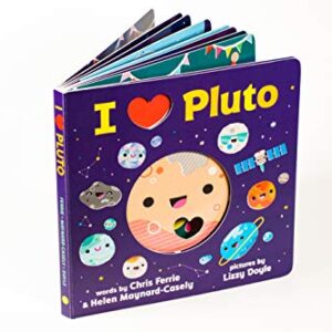 I Heart Pluto: A Rhyming Solar System Board Book with Unique Planet Cutouts - From the #1 Science Author for Kids