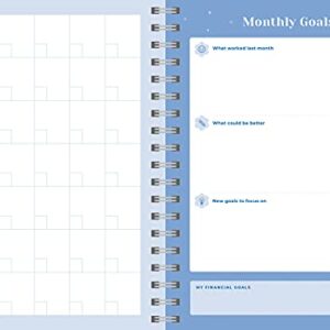 Stress Less, Spend Less Budget Planner: A 52-Week Financial Wellness Undated Organizer for Mindful Money Management