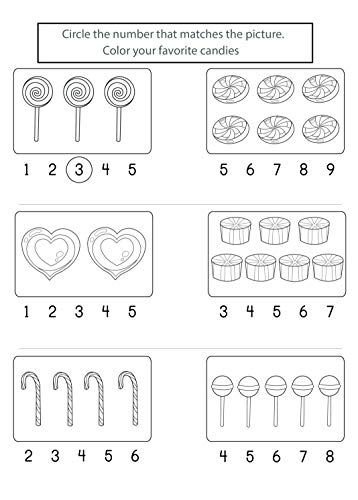 Preschool Math Workbook: Number Tracing, Addition and Subtraction math workbook for toddlers ages 2-4 and pre k