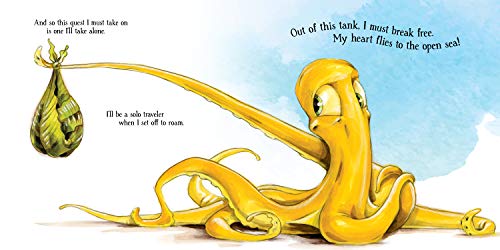 Inky the Octopus: The Official Story of One Brave Octopus' Daring Escape (Includes Marine Biology Facts for Fun Early Learning!)