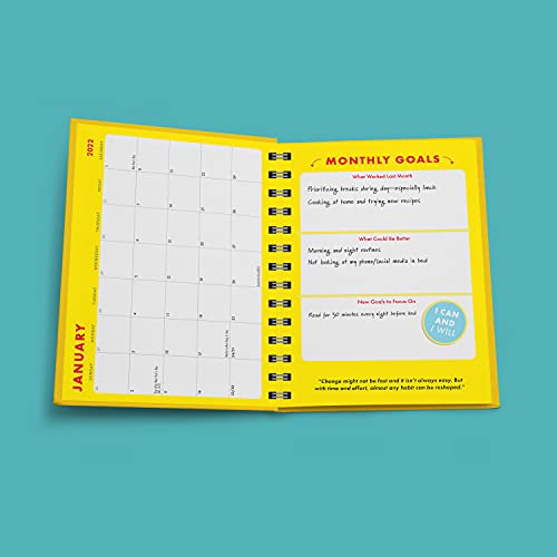 2022 Power of Habit Planner: A 12-Month Productivity Organizer to Master Your Habits and Change Your Life (Weekly Motivational Personal Development Planner with Habit Trackers and Stickers)