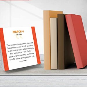 2022 Great Quotes From Great Leaders Boxed Calendar: 365 Inspirational Quotes From Leaders Who Shaped the World (Daily Calendar, Desk Gift for Him, Office Gift for Her)