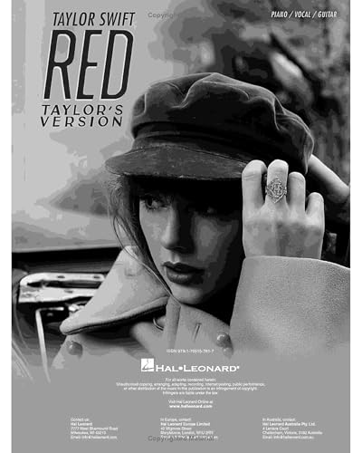 Taylor Swift - Red (Taylor's Version): Piano/Vocal/Guitar Songbook