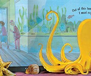 Inky the Octopus: The Official Story of One Brave Octopus' Daring Escape (Includes Marine Biology Facts for Fun Early Learning!)