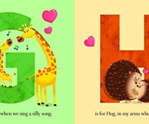 The ABCs of Love: Learn the Alphabet and Share Your Love with this Adorable Animal Board Book for Babies and Toddlers