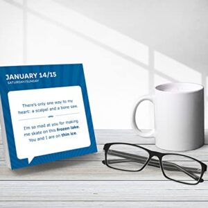 2023 Dad Jokes Boxed Calendar: 365 Days of Punbelievable Jokes (Daily Joke Calendar for Him, Desk Gift for Her)