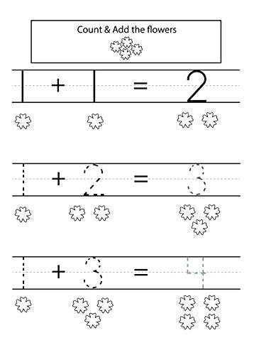 Preschool Math Workbook: Number Tracing, Addition and Subtraction math workbook for toddlers ages 2-4 and pre k