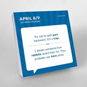 2023 Dad Jokes Boxed Calendar: 365 Days of Punbelievable Jokes (Daily Joke Calendar for Him, Desk Gift for Her)