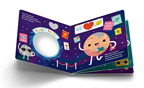 I Heart Pluto: A Rhyming Solar System Board Book with Unique Planet Cutouts - From the #1 Science Author for Kids