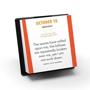 2022 Great Quotes From Great Leaders Boxed Calendar: 365 Inspirational Quotes From Leaders Who Shaped the World (Daily Calendar, Desk Gift for Him, Office Gift for Her)