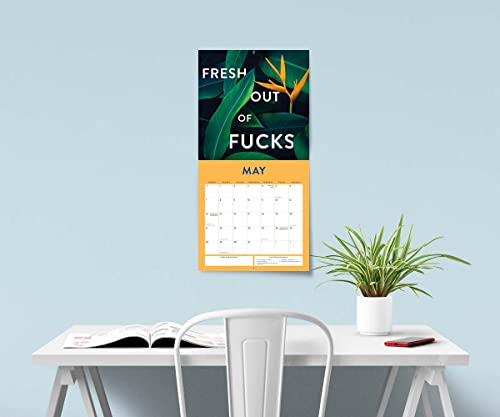 2023 Chill the F*ck Out Wall Calendar: Find Calm and Get a Fresh F*cking Start This Year (Funny 12-Month Calendar, White Elephant Gag Gift for Adults)