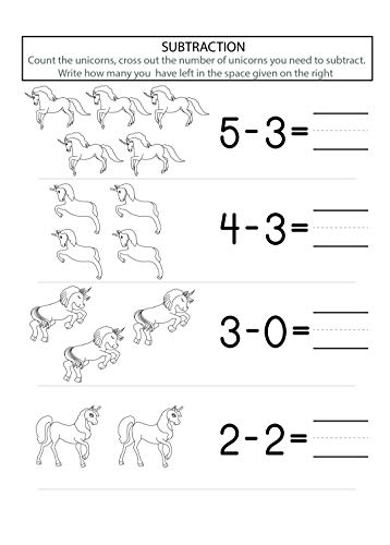 Preschool Math Workbook: Number Tracing, Addition and Subtraction math workbook for toddlers ages 2-4 and pre k