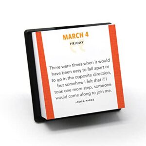 2022 Great Quotes From Great Leaders Boxed Calendar: 365 Inspirational Quotes From Leaders Who Shaped the World (Daily Calendar, Desk Gift for Him, Office Gift for Her)