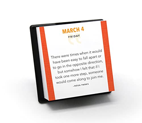 2022 Great Quotes From Great Leaders Boxed Calendar: 365 Inspirational Quotes From Leaders Who Shaped the World (Daily Calendar, Desk Gift for Him, Office Gift for Her)