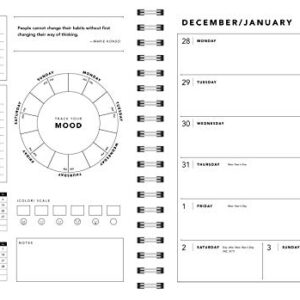 2021 Mood Tracker Planner: Understand Your Emotional Patterns; Create Healthier Mindsets; Unlock a Happier You! (Habit Tracker and Weekly Calendar)