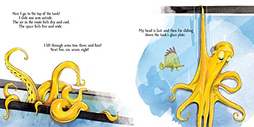 Inky the Octopus: The Official Story of One Brave Octopus' Daring Escape (Includes Marine Biology Facts for Fun Early Learning!)