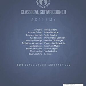 20 Practice Routines for Classical Guitar: Graded exercises and studies for classical guitar pre-written in a clear and structured progression.