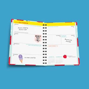 2023 Choose Happy Planner: 17-Month Weekly Happiness Organizer with Inspirational Stickers (Thru December 2023)