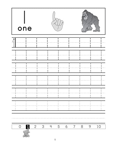 Number Tracing book for Preschoolers: Preschool Numbers Tracing Math Practice Workbook: Math Activity Book for Pre K, Kindergarten and Kids Ages 3-5