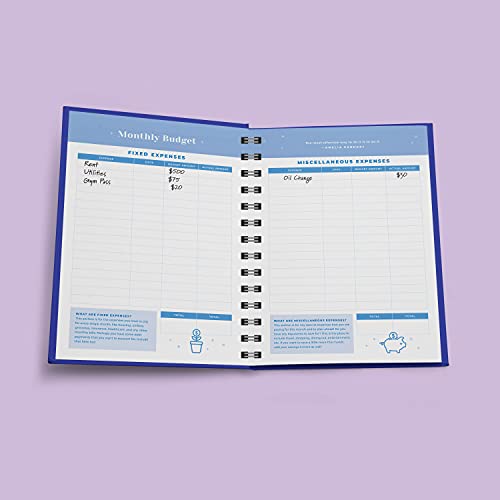 Stress Less, Spend Less Budget Planner: A 52-Week Financial Wellness Undated Organizer for Mindful Money Management