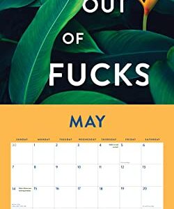 2023 Chill the F*ck Out Wall Calendar: Find Calm and Get a Fresh F*cking Start This Year (Funny 12-Month Calendar, White Elephant Gag Gift for Adults)