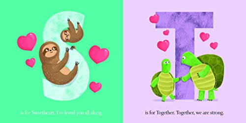 The ABCs of Love: Learn the Alphabet and Share Your Love with this Adorable Animal Board Book for Babies and Toddlers