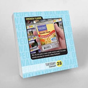 2023 People of Walmart Boxed Calendar: 365 Days of Shop and Awe (Funny Daily Desk Calendar, White Elephant Gag Gift for Adults)