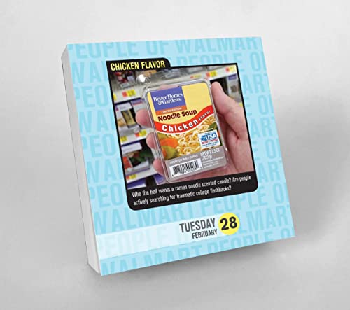 2023 People of Walmart Boxed Calendar: 365 Days of Shop and Awe (Funny Daily Desk Calendar, White Elephant Gag Gift for Adults)