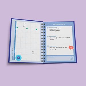 Stress Less, Spend Less Budget Planner: A 52-Week Financial Wellness Undated Organizer for Mindful Money Management