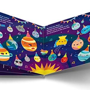 I Heart Pluto: A Rhyming Solar System Board Book with Unique Planet Cutouts - From the #1 Science Author for Kids