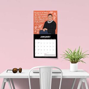 2023 The Legacy of Ruth Bader Ginsburg Wall Calendar: Her Words of Hope, Equality and Inspiration ― A yearlong tribute to the notorious RBG (12-Month Art Calendar)